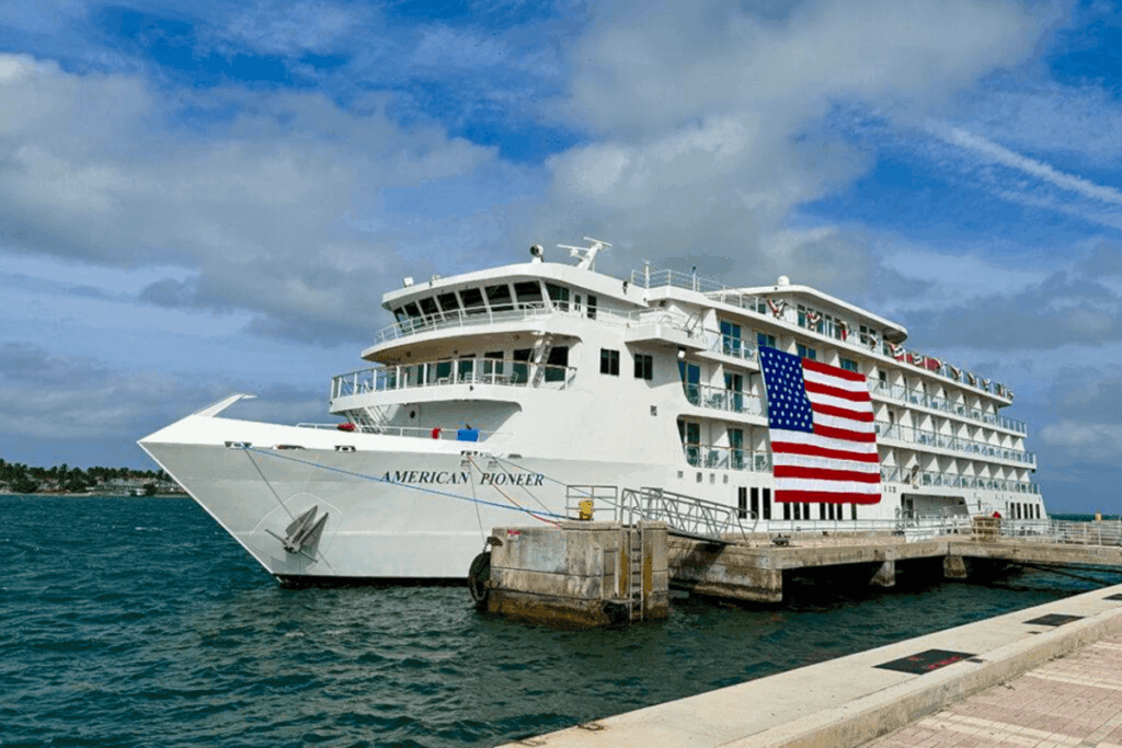 American Pioneer Makes a Grand Debut in Key West - Sunstone Tours & Cruises